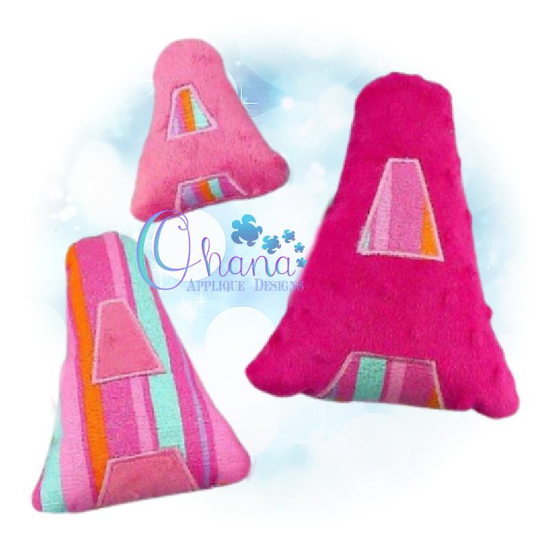 Alphabet Stuffies Embroidery Design - Ohana Applique Designs