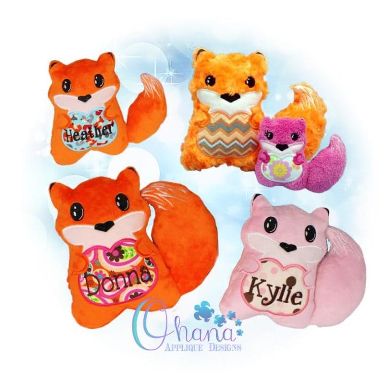 To Go Coffee Stuffie Embroidery Design - Ohana Applique Designs