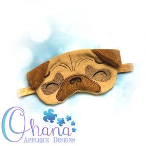 Rover Puppy Stuffie Embroidery Design - Ohana Applique Designs