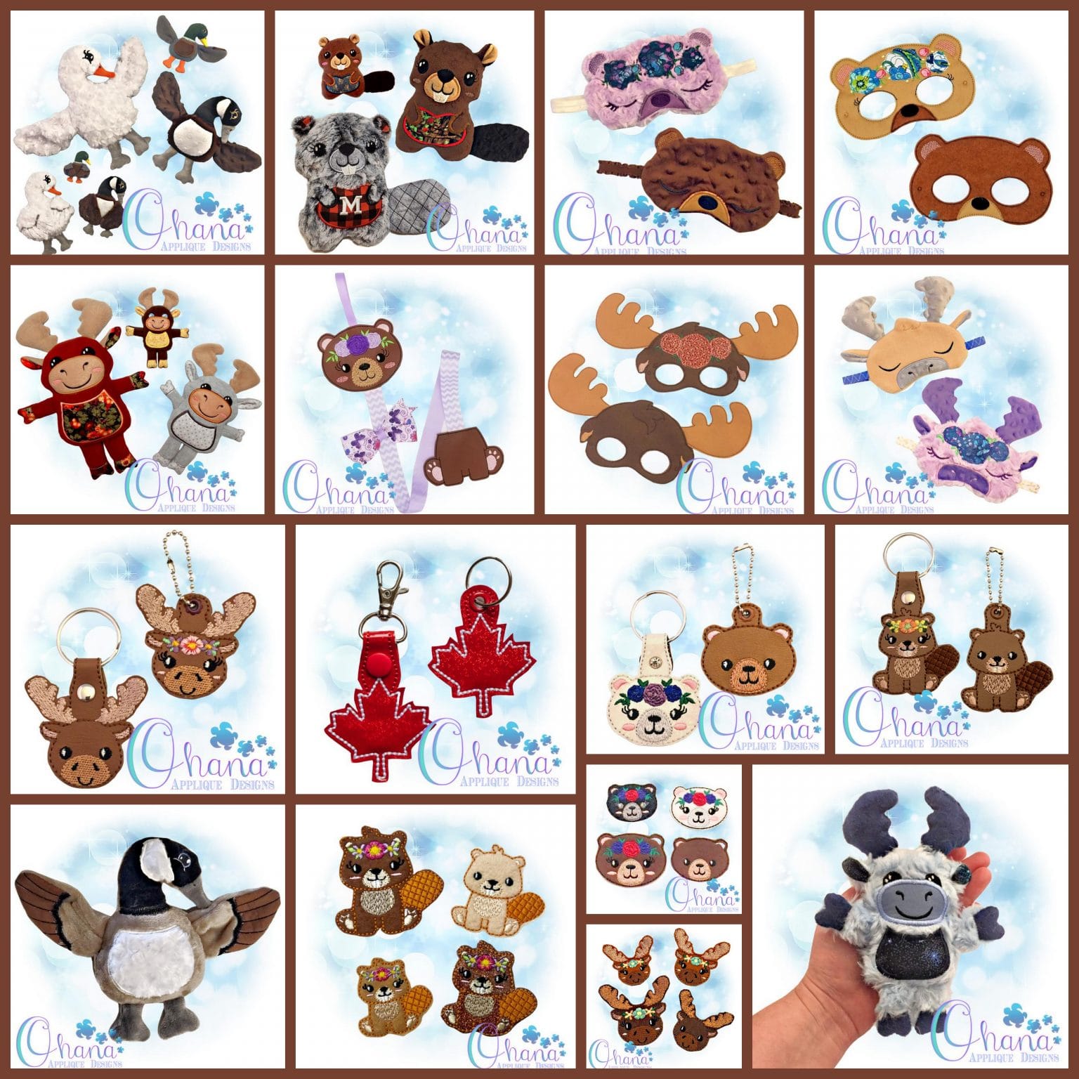 Canada Day Bundle Embroidery Design - OAD Designs