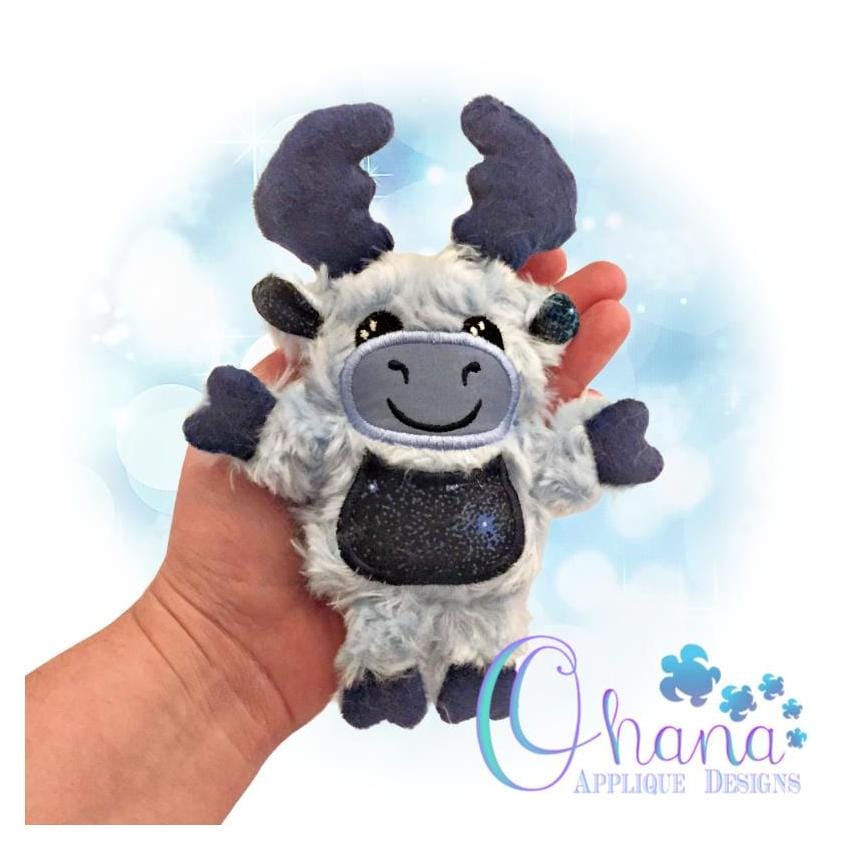 Morgan Moose Stuffie Embroidery Design - OAD
