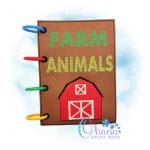 Farm Animal Flip Book - Ohana Applique Designs