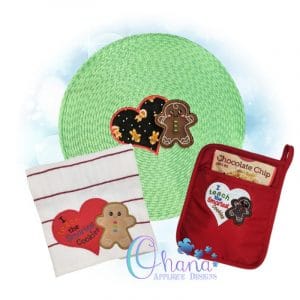 Smartest Cookie Applique Design - Ohana Applique Designs