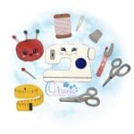 Sewing Play Set Embroidery Design - Ohana Applique Designs