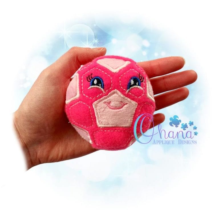 Soccer Ball Stuffie Embroidery Design - Ohana Applique Designs