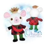 Rat King Stuffie Embroidery Design - Ohana Applique Designs