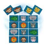 Zoo Matching Card Game - Ohana Applique Designs
