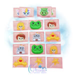 Fairy Tale Matching Card Game - Ohana Applique Designs