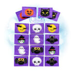 Halloween Matching Card Game - Ohana Applique Designs