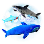 Sandy Shark Stuffie Embroidery Design- Ohana Applique Designs