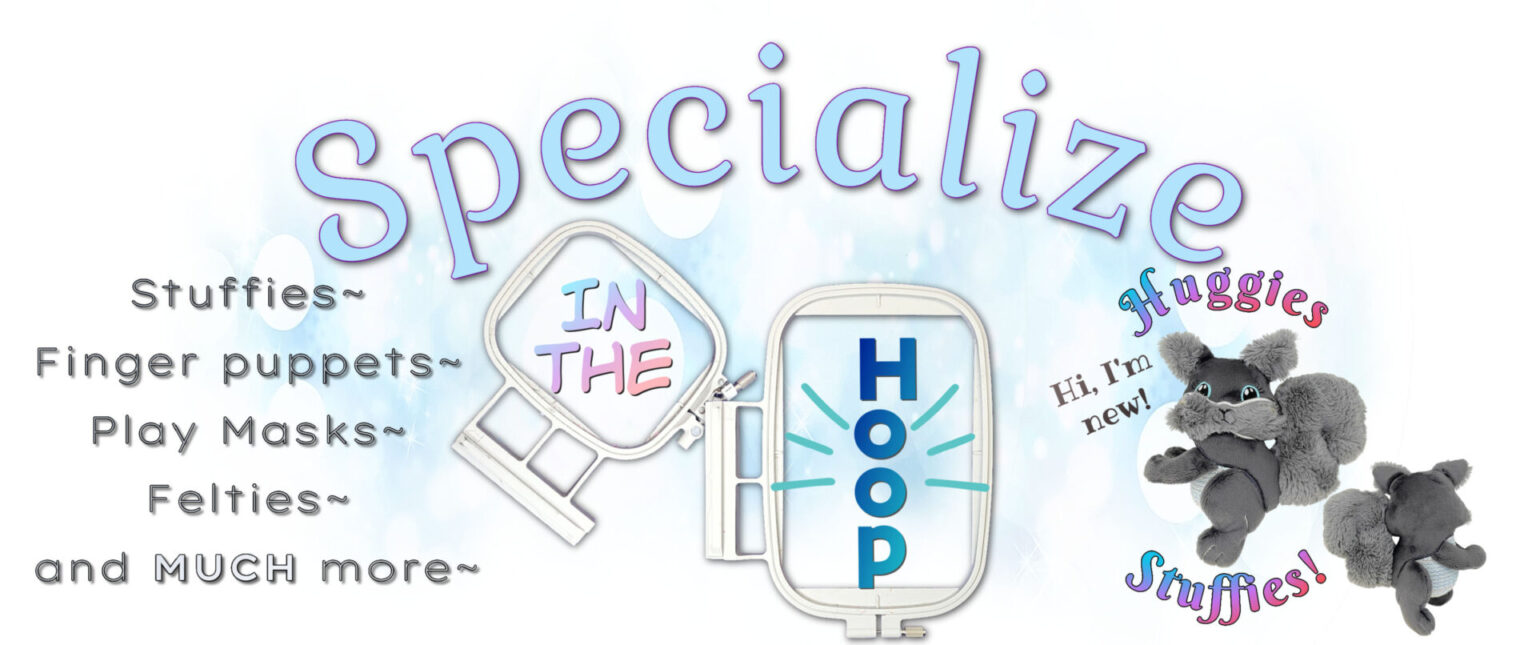 In the Hoop Machine Embroidery by OAD Home - Ohana Applique Designs