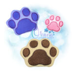 Paw Print Stuffie Embroidery Design - Ohana Applique Designs