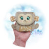 Monkey Flap Bag Purse Embroidery Design - OAD