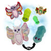 Caterpillar Butterfly Flip Stuffie Embroidery Design - OAD
