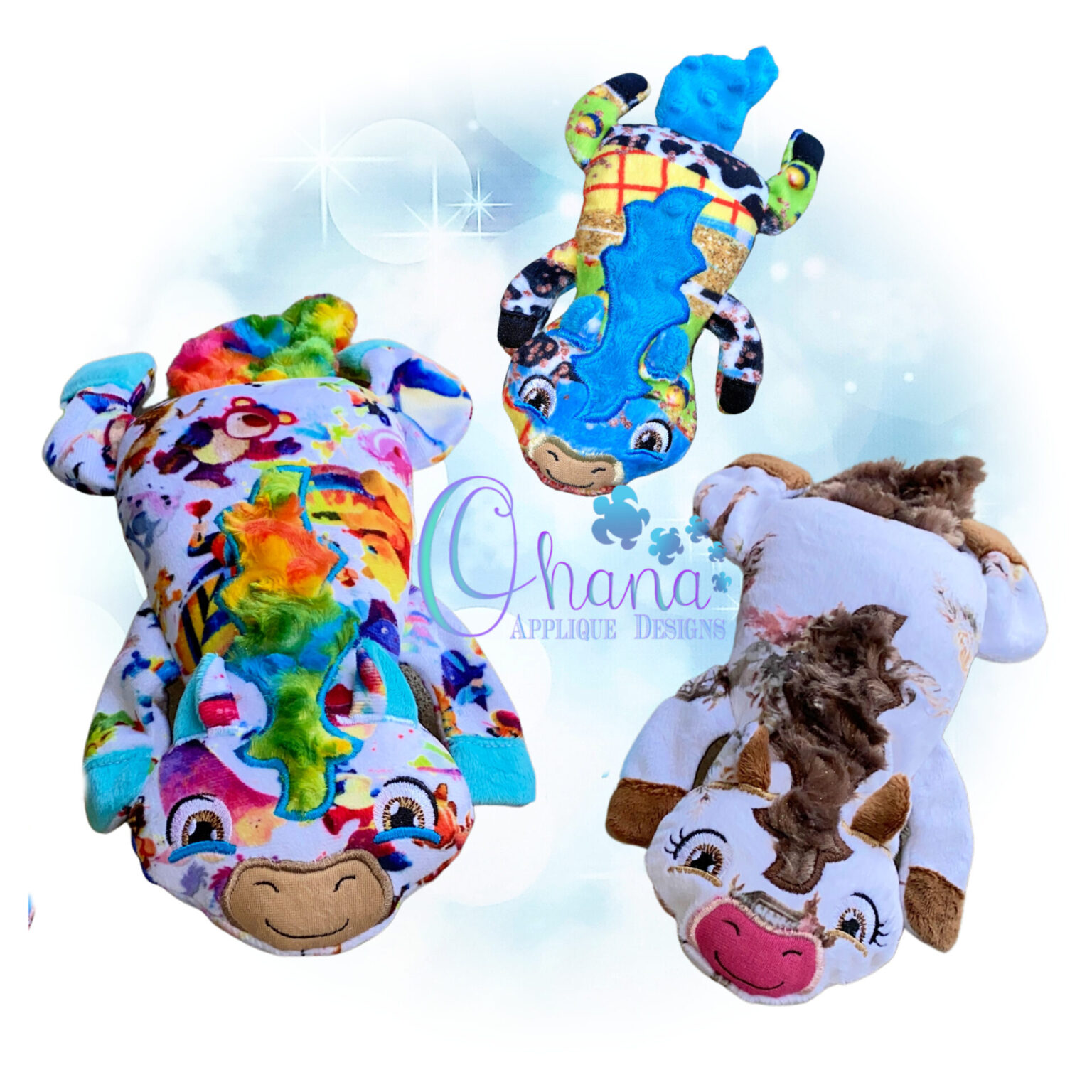Floppy Horse Stuffie Design - Ohana Applique Designs