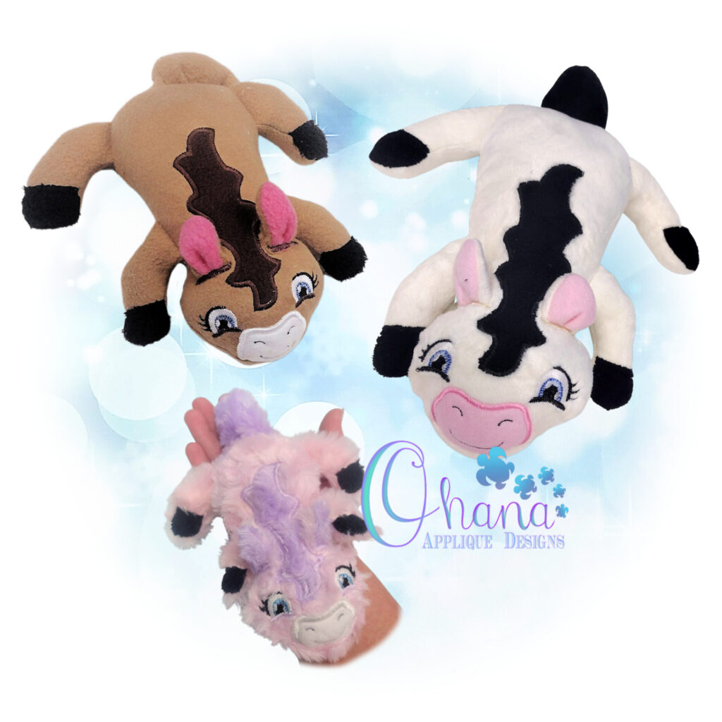 Floppy Horse Stuffie Design - Ohana Applique Designs
