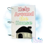 Help Around the House Quiet Book - Ohana Applique Designs
