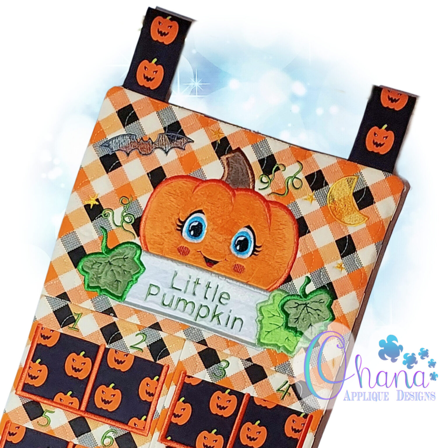 Bear Growth Chart Embroidery - Ohana Applique Designs