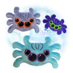 Sawyer Spider Stuffie Embroidery Design - Ohana Applique Designs