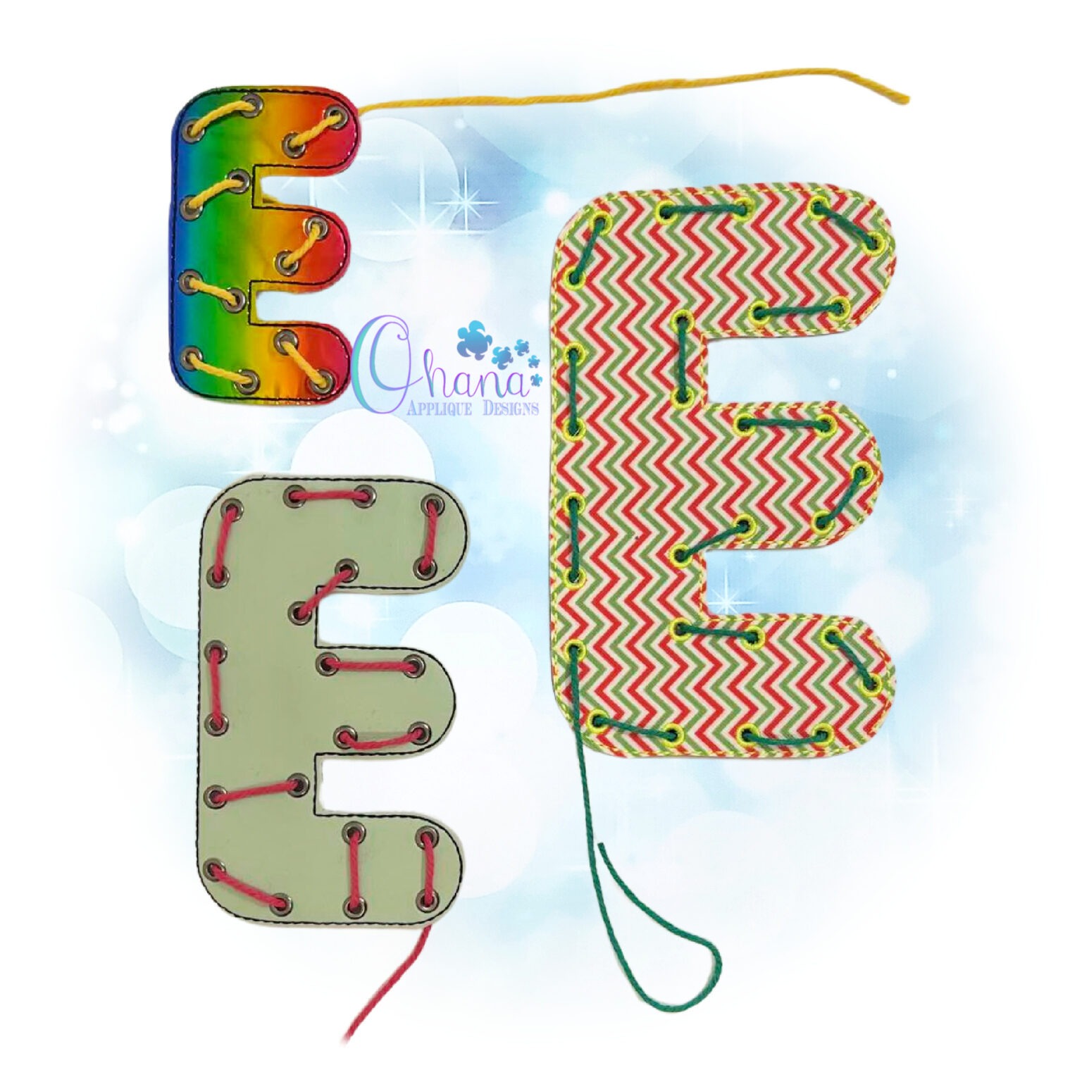 Alphabet Lacing Board Bundle