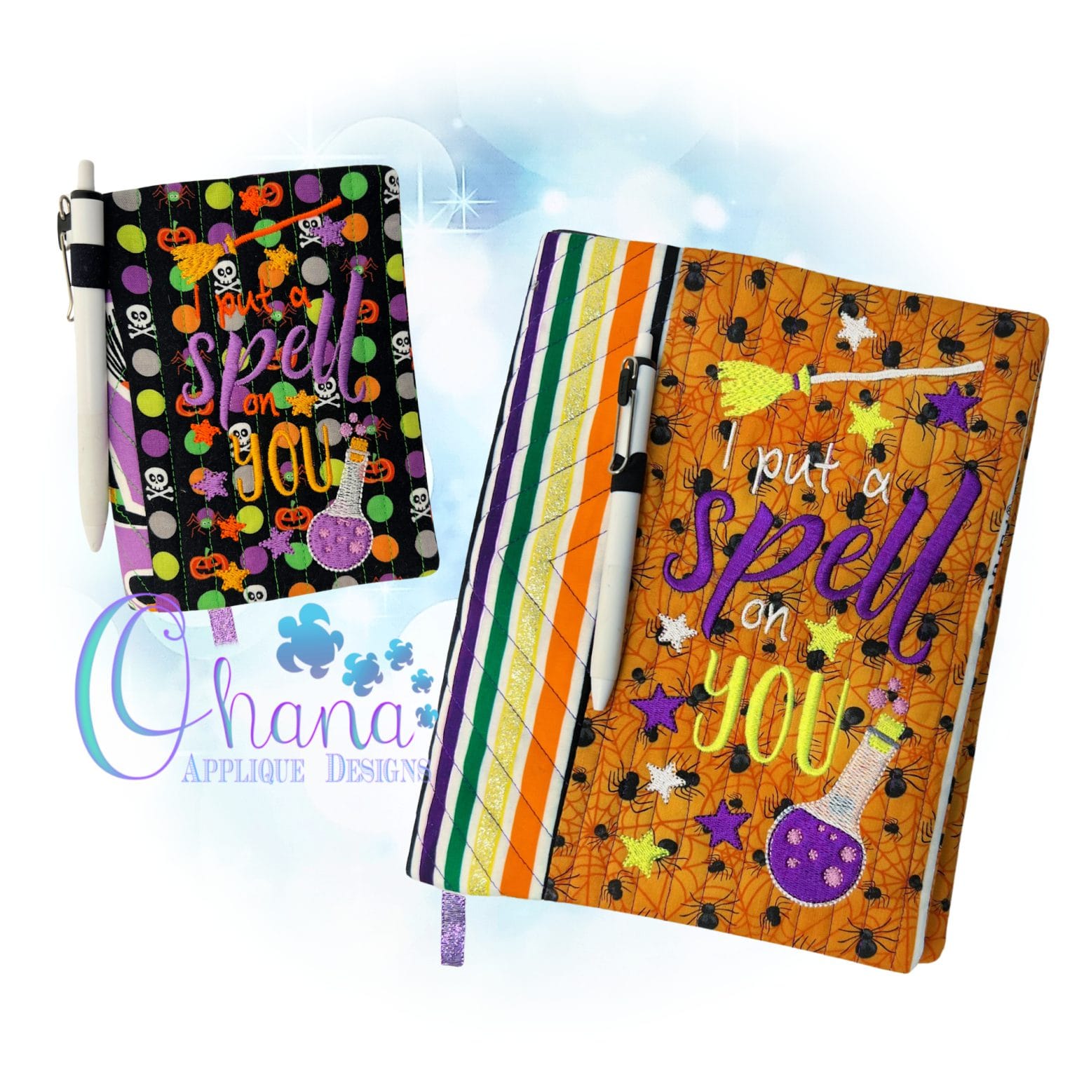 I Put a Spell On You Notebook Cover Design - OAD