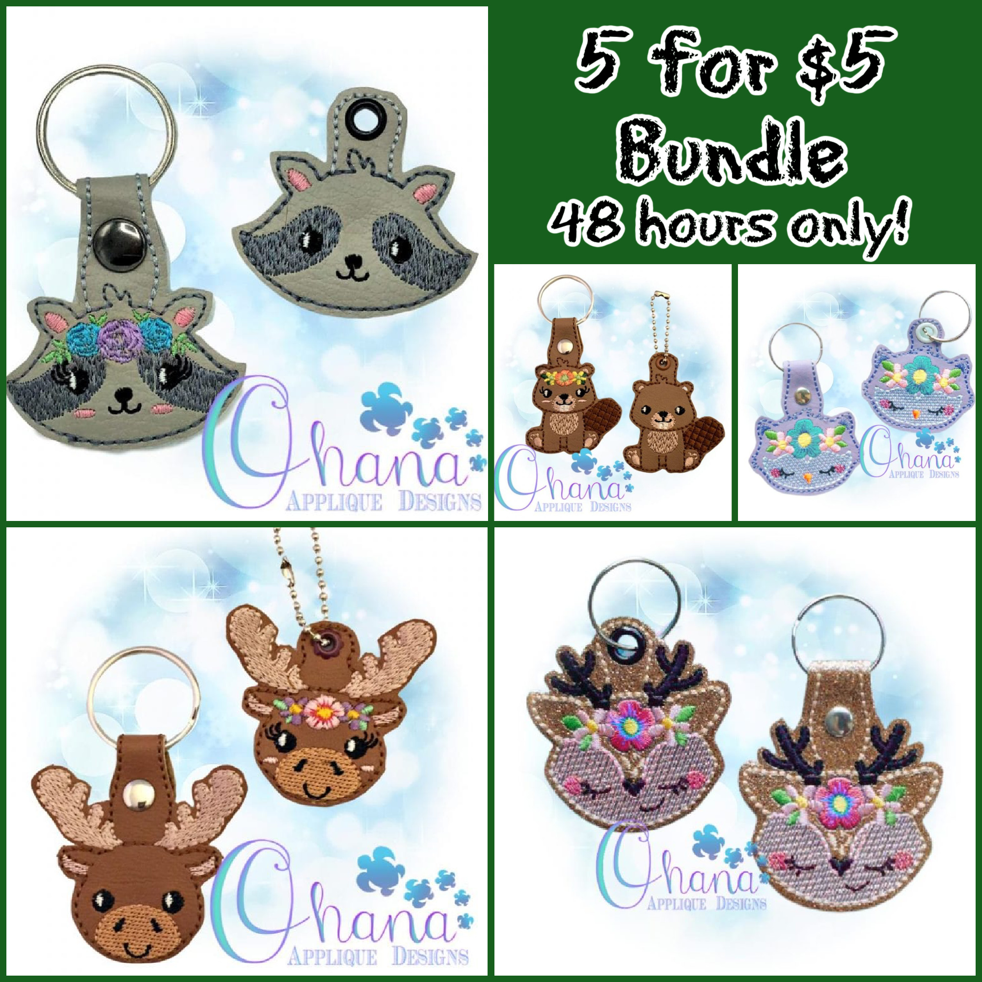 May 20th 2025 - Key Chain Bundle - 5 for $5 - OAD