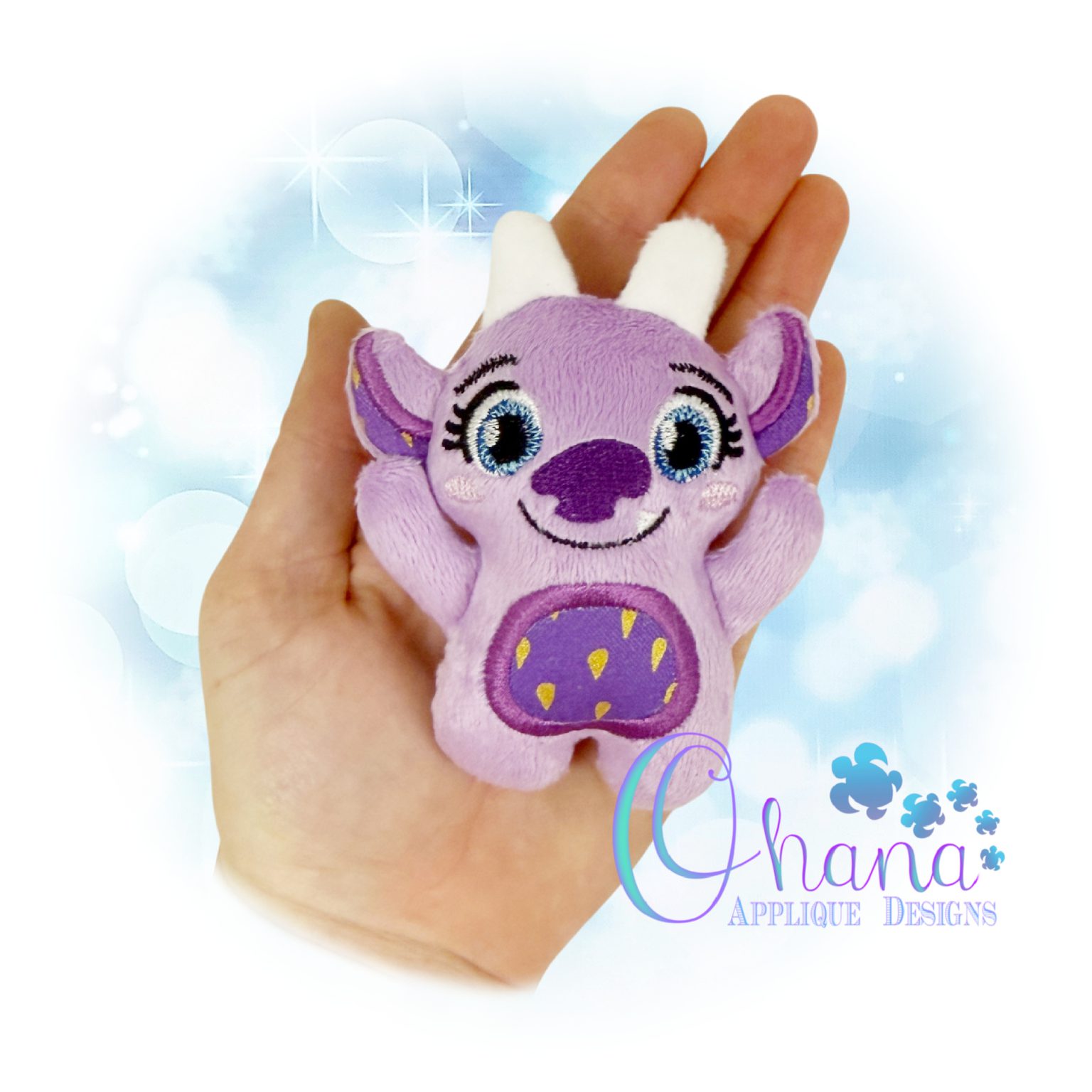 Huggable Troll Stuffie Embroidery Design- OAD